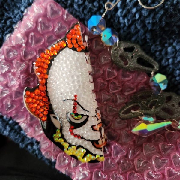 Tik Tok Horror Hair Clips - Etsy