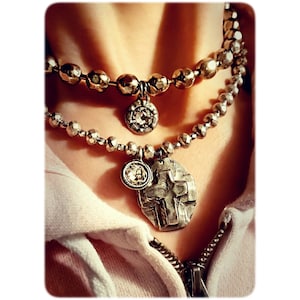 Hammered Artisan Oval Cross Pendant Antiqued Silver Cross - Etsy