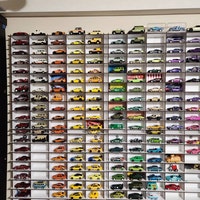 Old Black Toy Car Storage for 100cars|matchbox Car Storage||1:64 Car ...