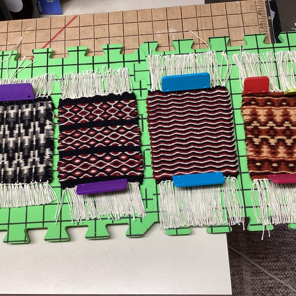 Krokbragd Mug Rug Multishaft WEAVING PATTERN | PDF Digital Download - Etsy