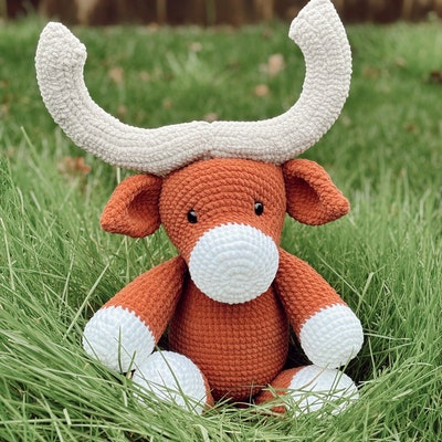 Amigurumi Crochet Pattern Water Buffalo PDF Tutorial: Bo the Water ...