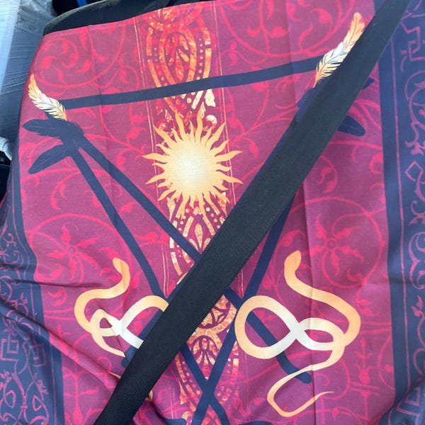 Hecate Symbol Altar Cloth - Witch Pagan Altar Tarot Mat Decor - Etsy