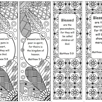 Animal Zentangle Coloring Bookmarks Heron Crocodile Snake Parrot ...