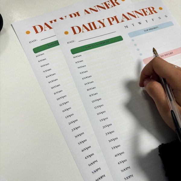 Task Tracker & to Do List Printable | Simple Tasks List Template ...