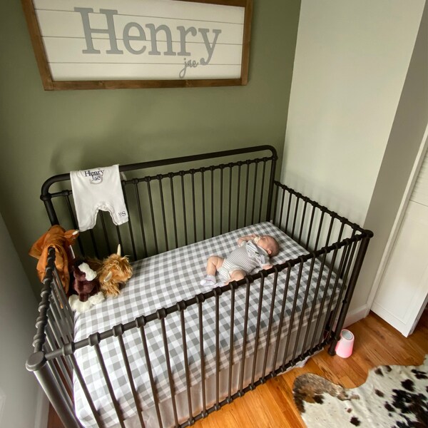 Wall Hanging Names, Above Crib Sign, Custom Wood Sign, Nursery Wall ...