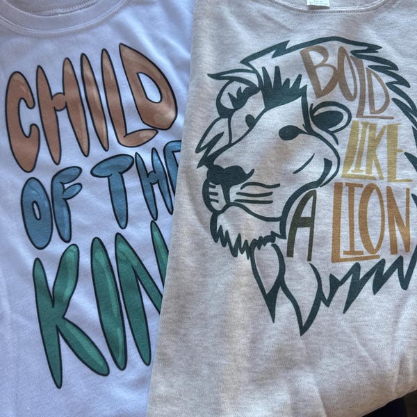 Child of the King Kids Christian Shirt/ Royalty Tee/ Faith-based T ...