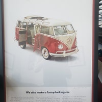 VW Bus Ad - Etsy