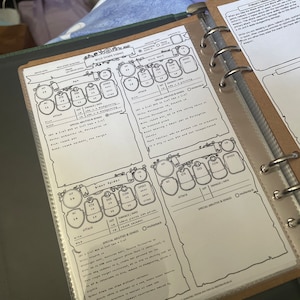 Dnd 5e Campaign Diary: Character Journal PDF for Dungeons and - Etsy