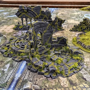 Blast Craters single Crater A Wargame Terrain Miniature Wargaming ...