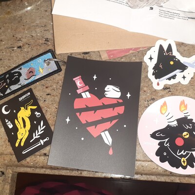 2 Unlikely Friends Wormy and Good Boy Sticker Set Cute Weird Animals ...