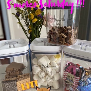 Custom Storage Labels Bin Label Storage Tote Label | Etsy