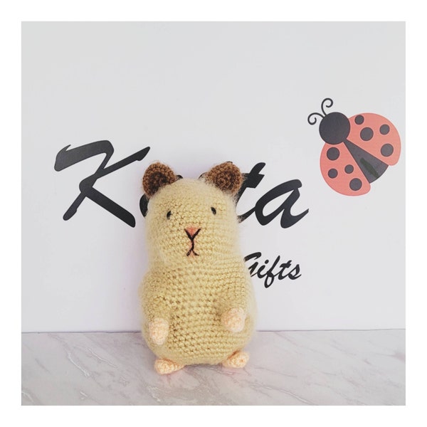 Crochet Pattern-the Hamster(pdf/eng/kor) - Etsy
