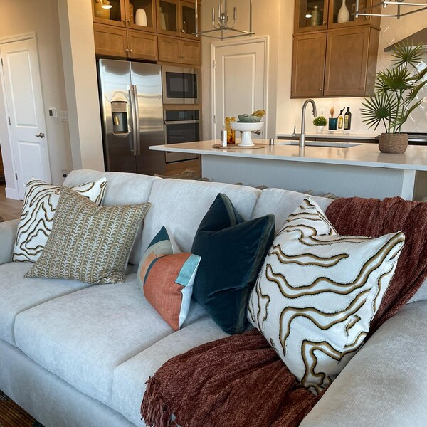 Graffito Pillow Cover in Java, Designer Pillow Covers, Decorative ...