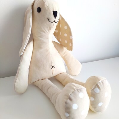 Rabbit Sewing Pattern Pdf for Instant Download, Bunny Rabbit Diy ...