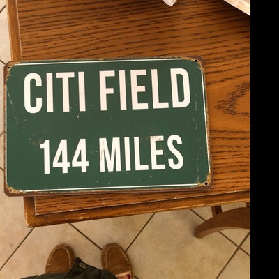 PERSONALIZED MILES SIGN, Distance Sign, Miles Signs, Green Miles Sign ...