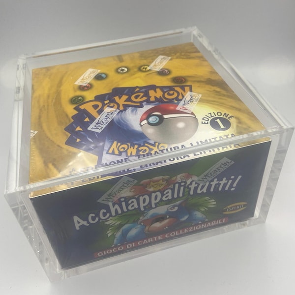 Filled & Sealed Vintage Proxy Pokemon Trading Card Game Booster Box ...