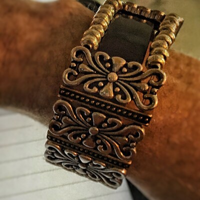 Fitbit Charge Band Cover Bracelet: Antique Silver Celtic Cross With ...