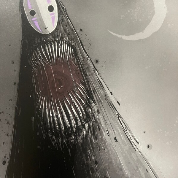 Nightmare Mask Art Print - Etsy