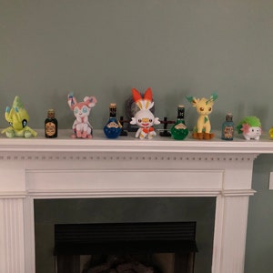 Final Fantasy Inspired HOLY WATER Potion Bottle With Magical Swirling ...