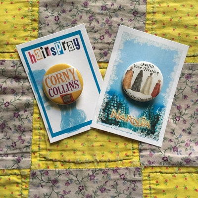 Hairspray the Musical Inspired Corny Collins Pinback, Button, Badge, Magnet, Musical Theatre - Etsy