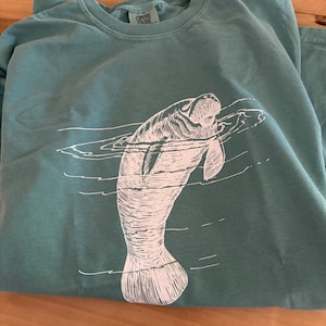 Cottagecore Manatee Tote Bag, Respect the Locals, Manatee Gifts ...