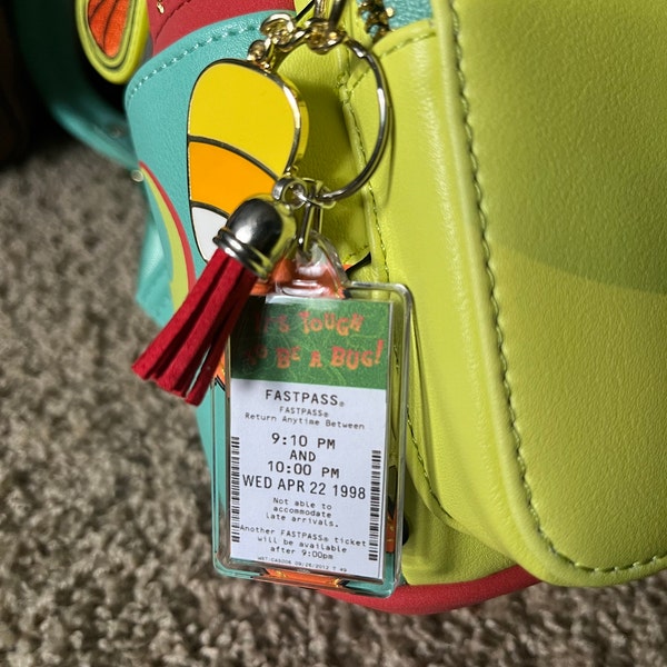 The Phantom of the Opera Broadway Musical Ticket Keychain - Etsy