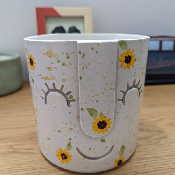 Handmade Sun Pot, Solar Pot, Astrology Sunshine Plant Pot, Bespoke Sun ...