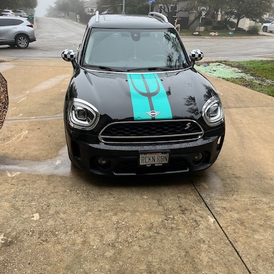 2pcs Set Hood Stripes Stickers Decals for Mini Cooper 2001-2022 ...