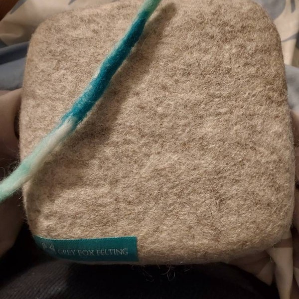 100% Natural Wool Needle Felting Mat, Pure Wool, Pad, Eco-friendly ...