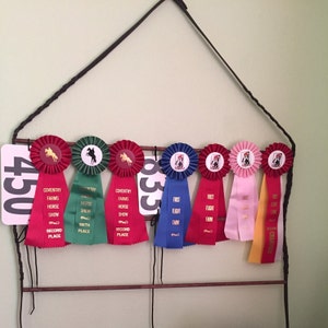 XL 12 row Ribbon Display Dog Show Ribbon Display Holder | Etsy