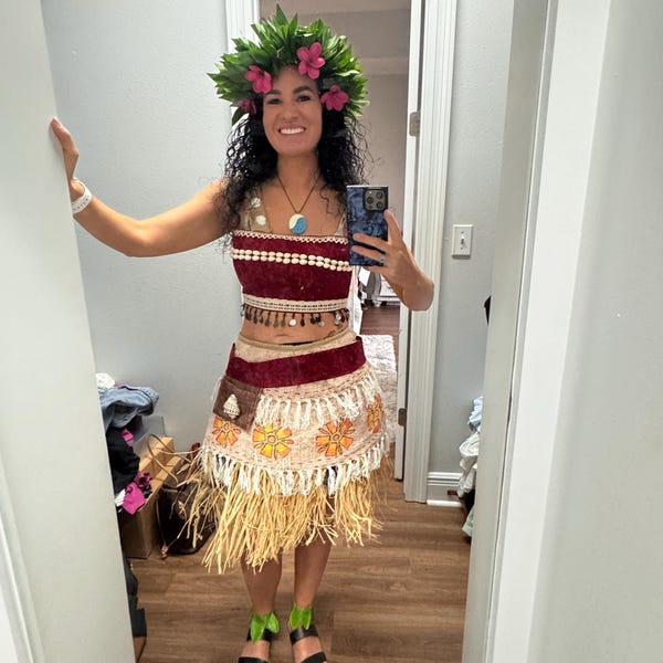 4pc Moana Made to Order Cosplay Costume - Etsy