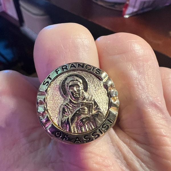 Saint Raphael Archangel Silver Men Ring Handcrafted Medical Corps - Etsy