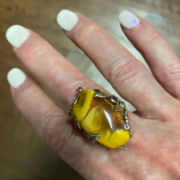 Dendritic Opalized Agate With Pink Tourmaline Pendant Artisan Handmade ...