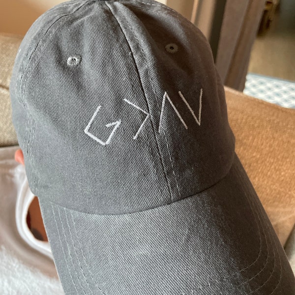 Cross Embroidered Baseball Hat Faith Faith Based Baseball Hat ...