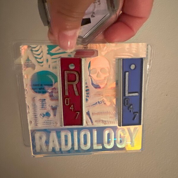 Radiology Badge Buddy - Xray Badge Buddy - Anatomy Badge Buddy- Ortho ...