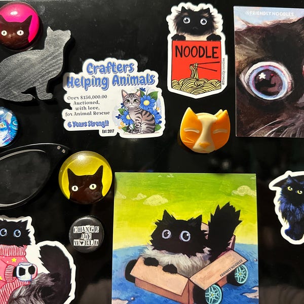 Raining Cats 12x20 Print, Internet Cats, Smudge, Lil Bub, Grumpy Cat ...