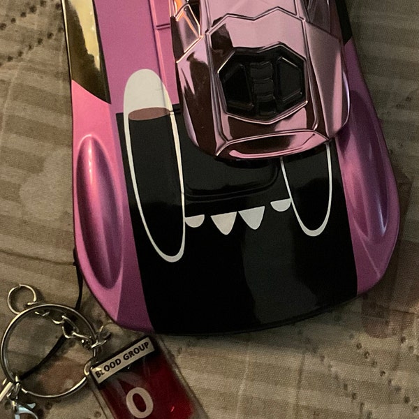 Blood Bank Key Chain,blood Bank Badge Reel, ABO Key Chain, Blood Type ...