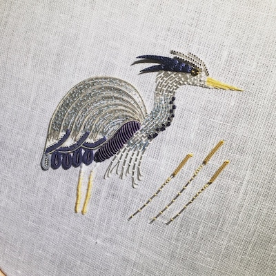 Metalwork Embroidery Squirrel Kit - Etsy