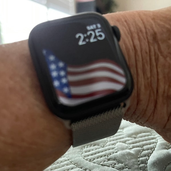 4th of July Apple Watch Face Wallpaper, American Flag, Independence Day ...
