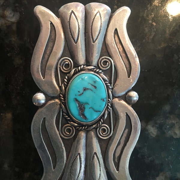 Navajo Micro Inlay Ring, Clayton Tom, Multi Stone and Sterling Silver ...