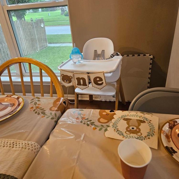 Gummy Bear Happy Birthday Banner Bear Banner Beary First Birthday Party ...