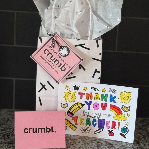 Crumbl Cookies Tag/printable/cookie Tag/instant Download/teacher Gift ...