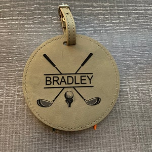 Golf Bag Tag Personalized Golf Gifts for Men or Woman - Etsy