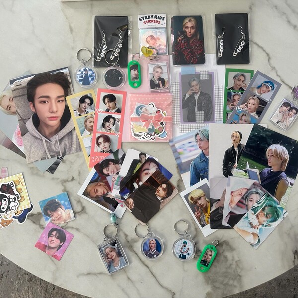 Twice Keychains K-pop Keychains Kpop Photo Keychains Double Sided ...