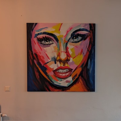 120cm x 180cm Original XXL Acryl Gemälde großes Bild Leinwand Canvas ...