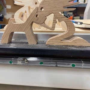 Girl and Dog, Dog Lover, Girl With Dog, Pet, Wooden Figurine, Laser Cut ...