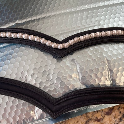 Diy Browband Empty Channel Leather Browband Make Your Own Browband Make ...