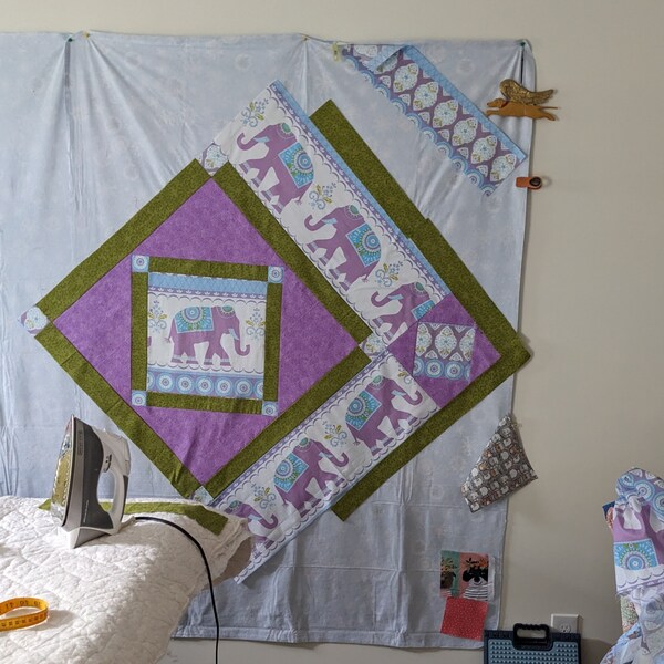 1 YRD Sundara Oasis by Dena Designs for Freespirit - PWDF211 ORCHI ...