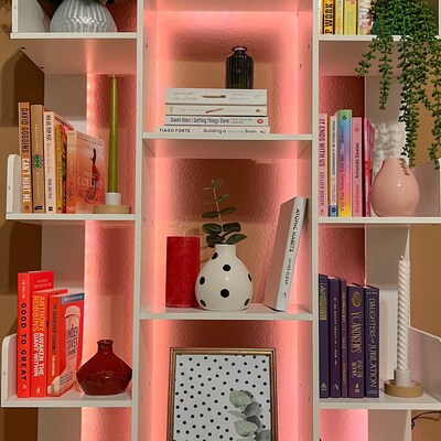 Pink Aesthetic Girly Coffee Table Decor Preppy Pink Eclectic - Etsy