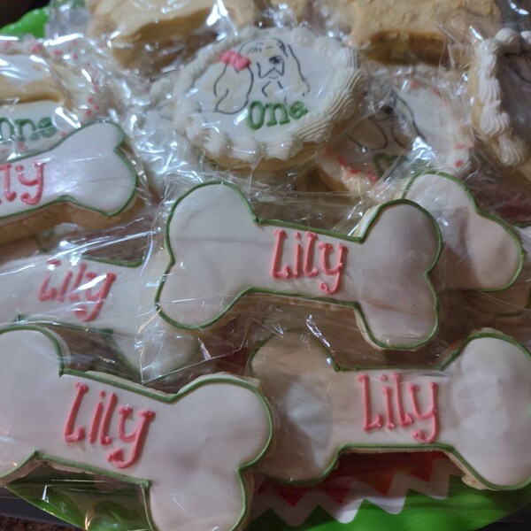 Puppy Dog Theme Cookies - Etsy
